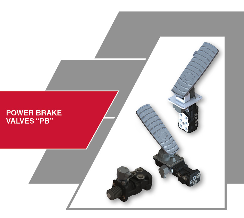 Power brake valve "PB" - Slanzi
